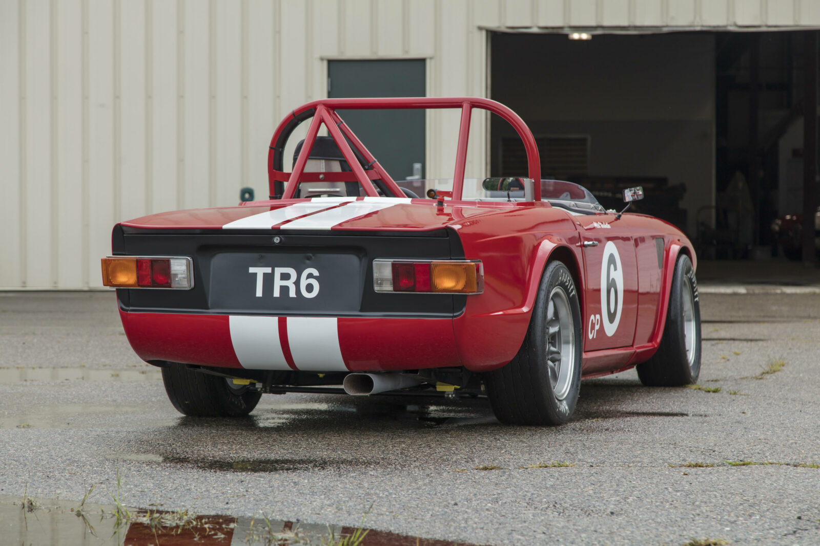 A Triumph TR6 Race Car – $20,000+ USD