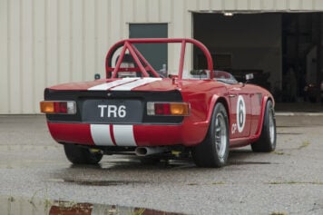 A Triumph TR6 Race Car – $20,000+ USD