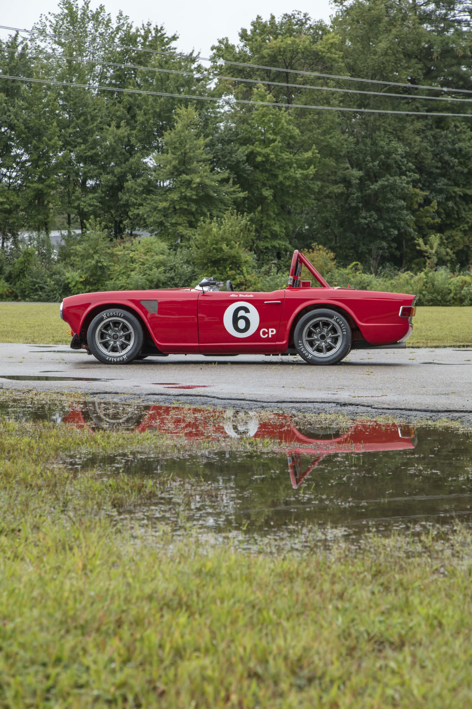 A Triumph TR6 Race Car – $20,000+ USD