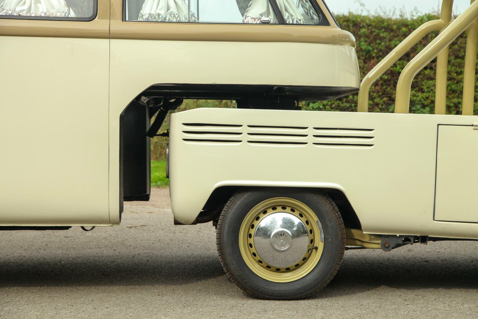 Audi S3-Powered: A Modified Volkswagen Type 2 Fifth-Wheel Camper