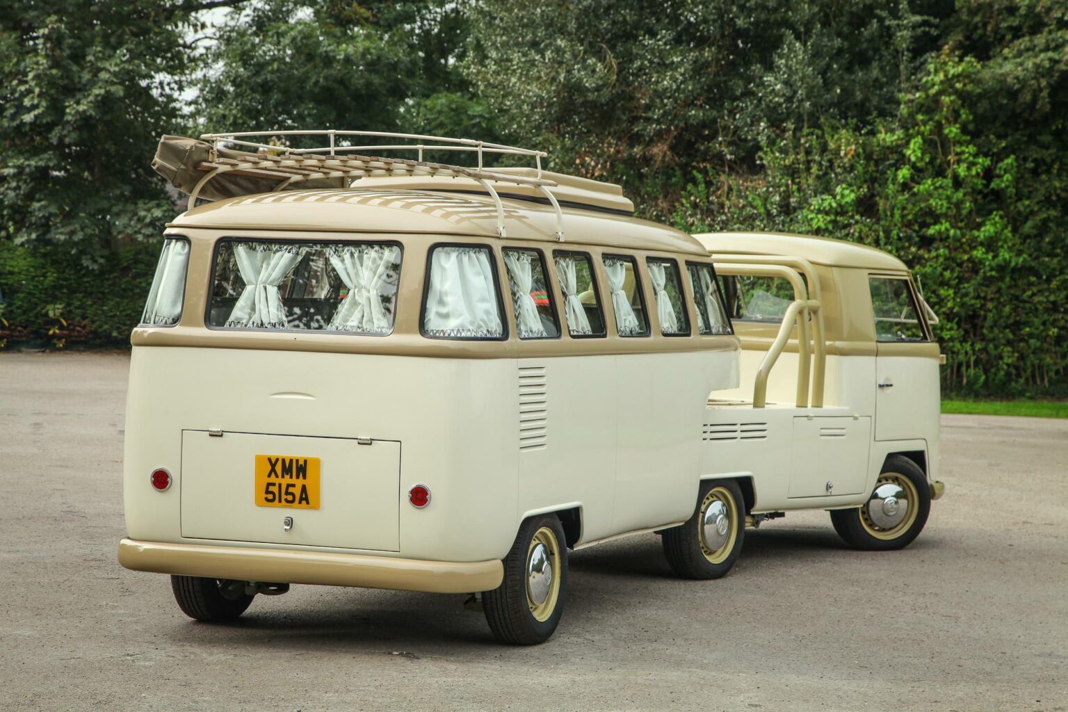 Audi S3-Powered: A Modified Volkswagen Type 2 Fifth-Wheel Camper