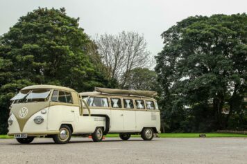 Audi S3-Powered: A Modified Volkswagen Type 2 Fifth-Wheel Camper