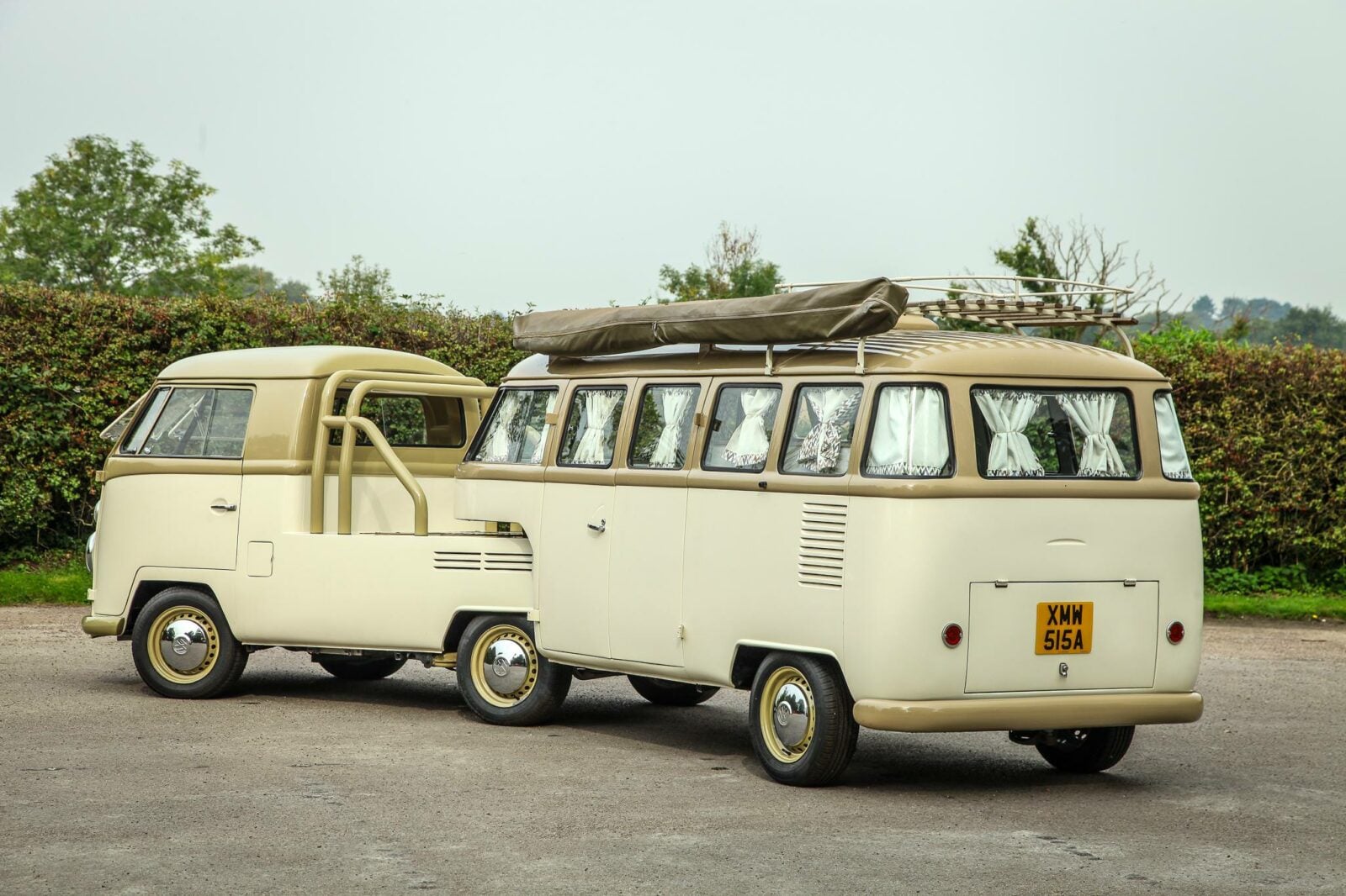 Audi S3-Powered: A Modified Volkswagen Type 2 Fifth-Wheel Camper