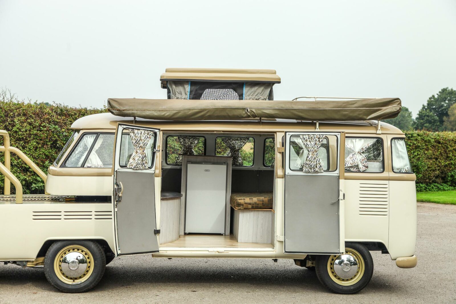 Audi S3-Powered: A Modified Volkswagen Type 2 Fifth-Wheel Camper
