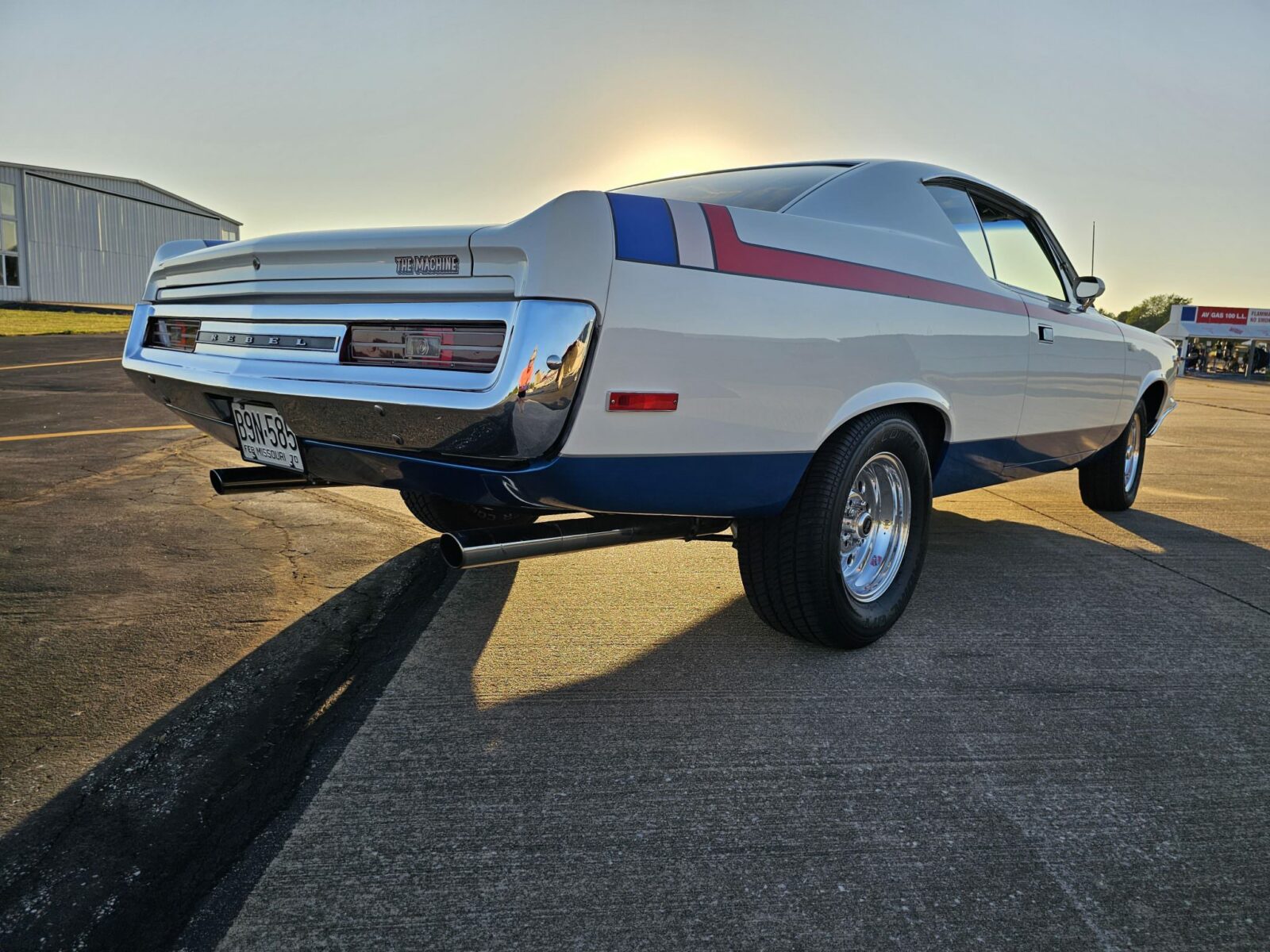 One Of Just 2,326 Made – A Rare 1970 AMC Rebel Machine 4-Speed