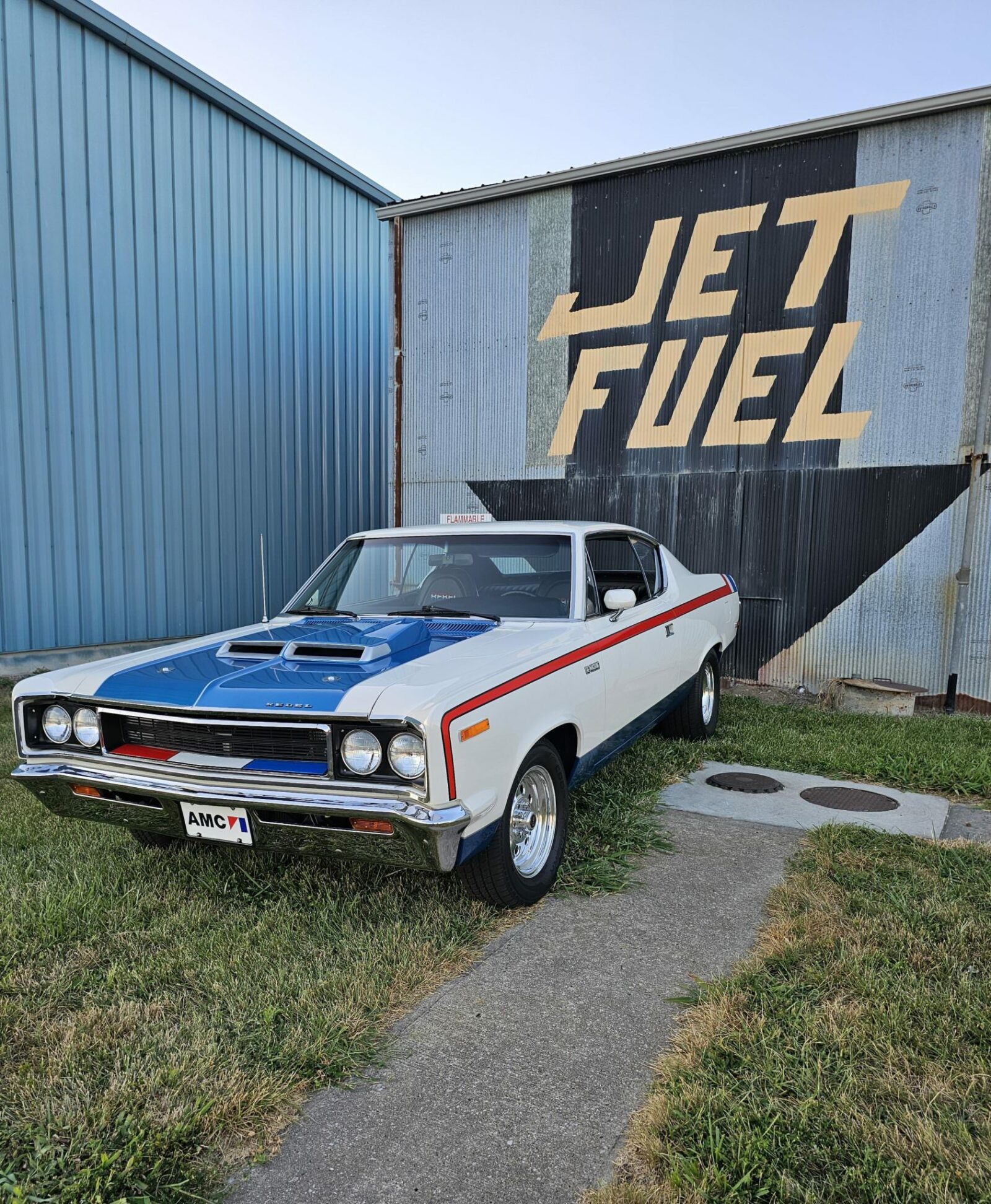 One Of Just 2,326 Made – A Rare 1970 AMC Rebel Machine 4-Speed