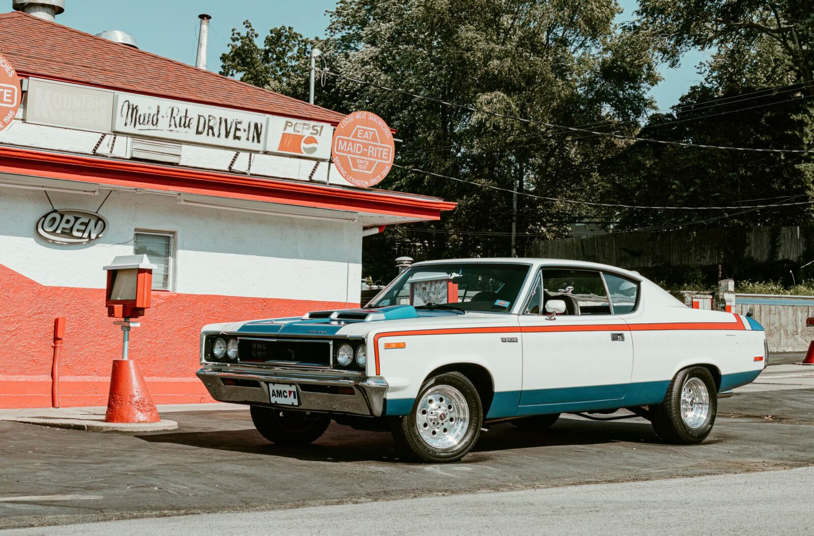 One Of Just 2,326 Made – A Rare 1970 AMC Rebel Machine 4-Speed