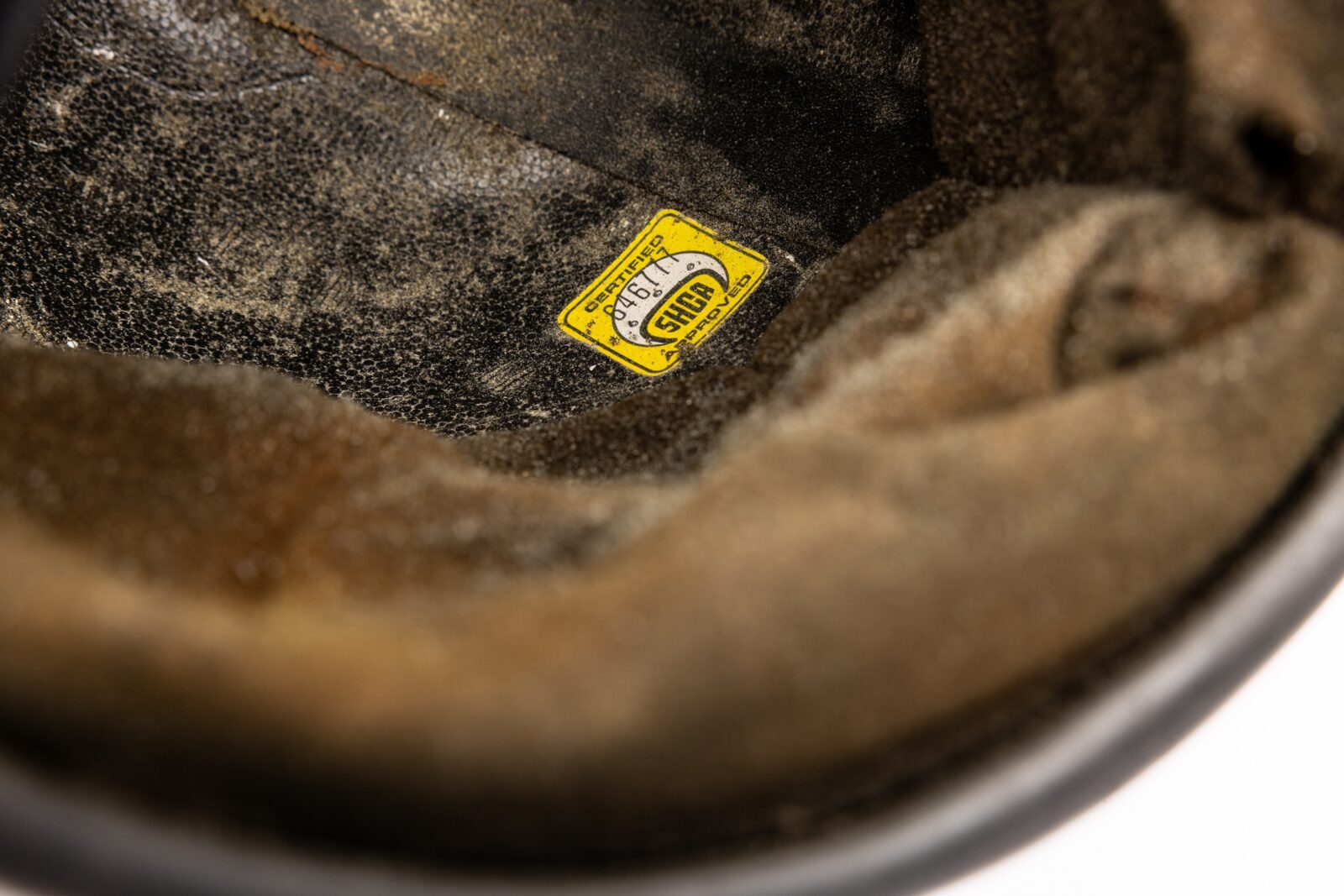 A Vintage Graham Hill Bell Formula 1 Helmet