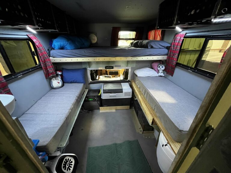 A Hummer H1 Overland Expedition Camper
