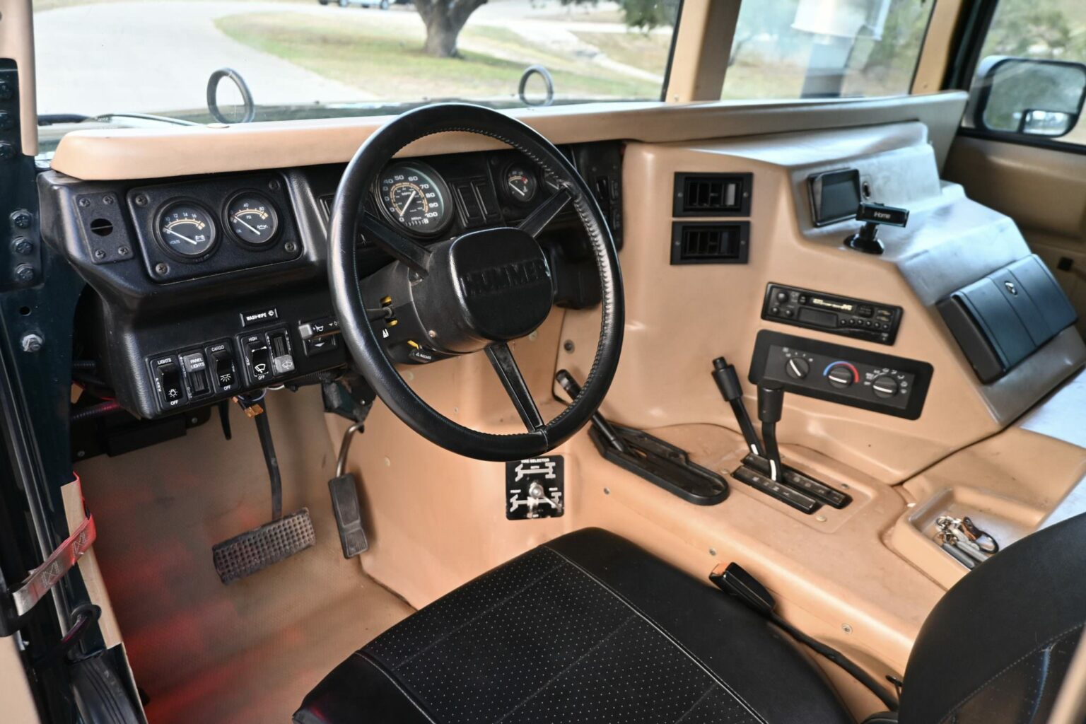 A Hummer H1 Overland Expedition Camper