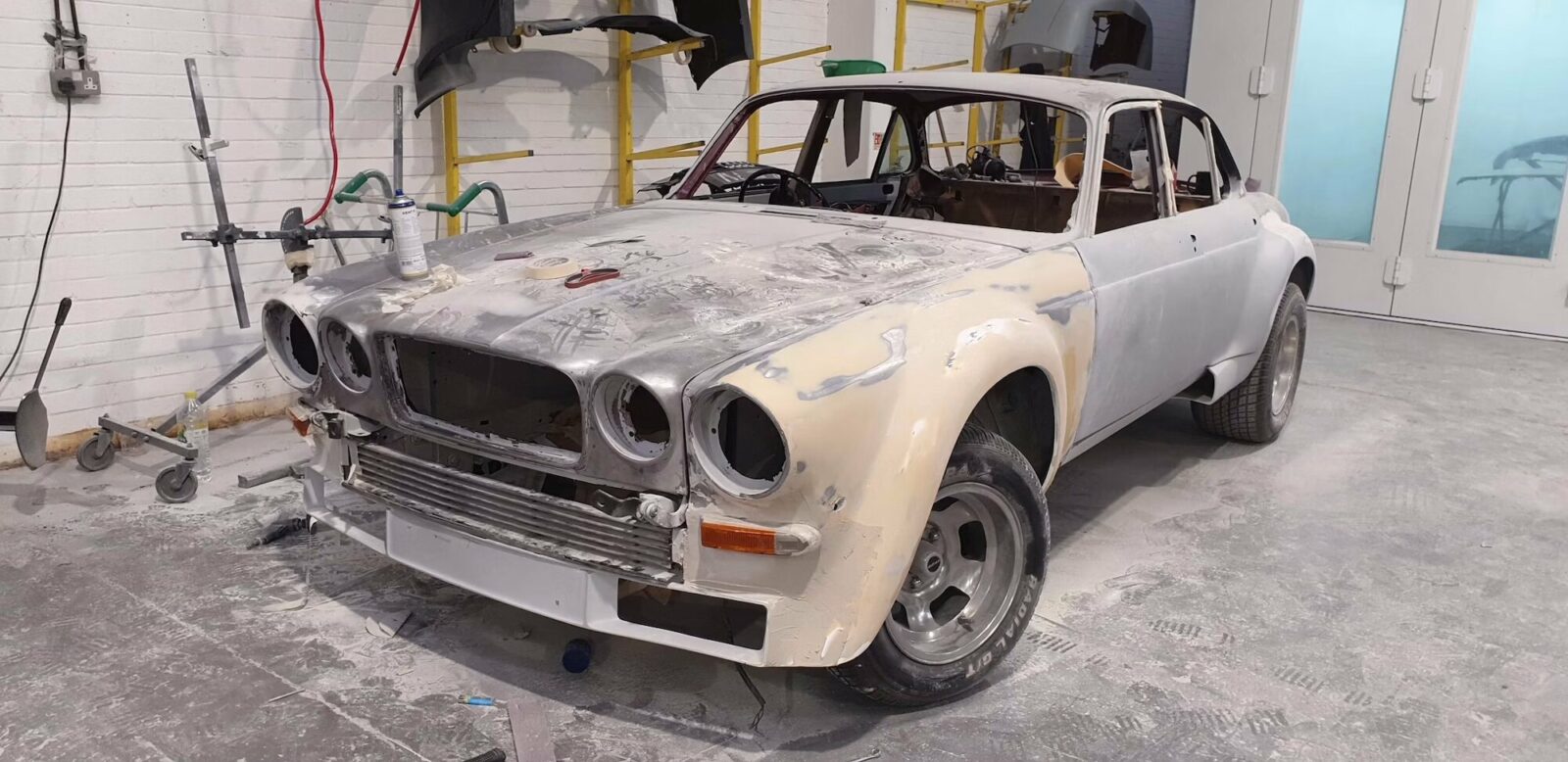 For Sale: A 1973 Jaguar XJ6 With A Rare Broadspeed "Wide Body" Conversion