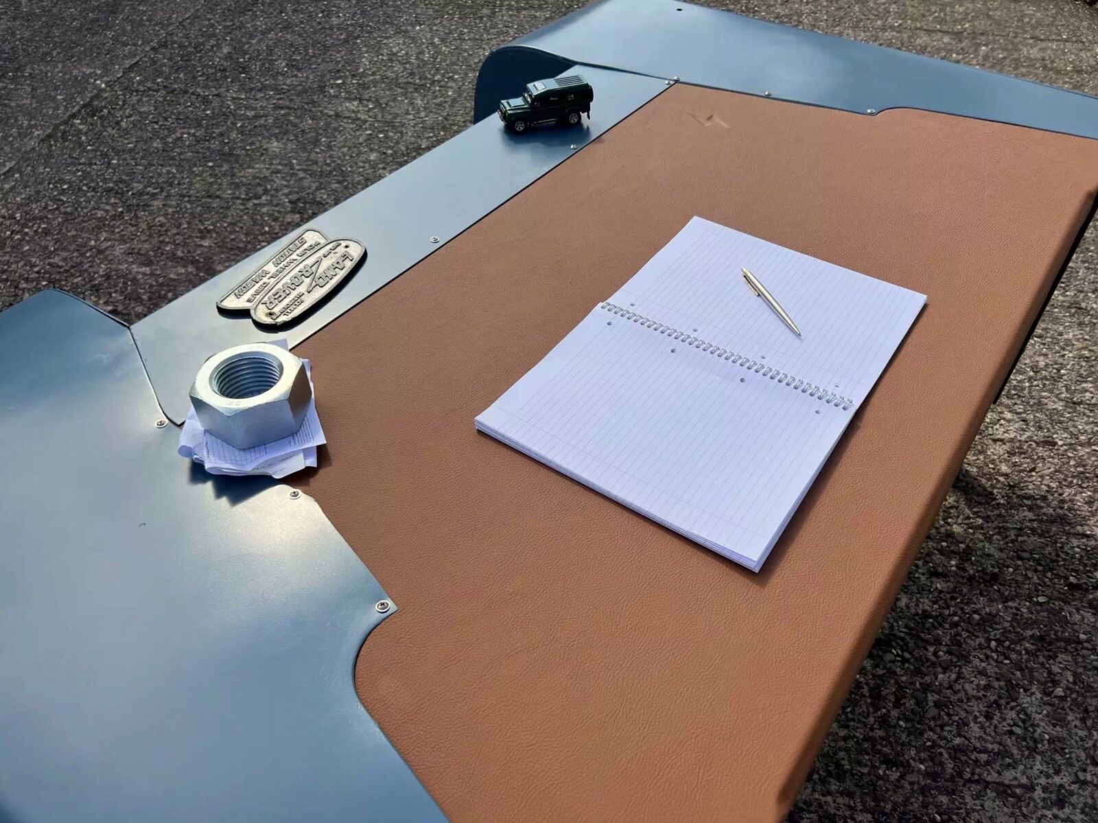 A Land Rover Series III Desk: Handmade In Britain
