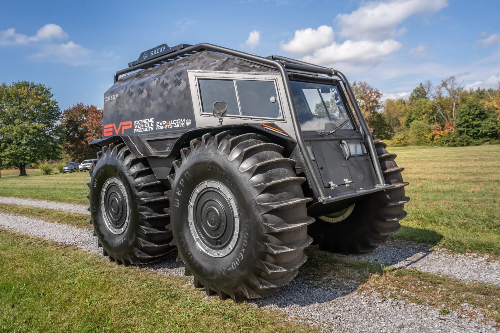 For Sale: A Quadro Sherp Pro – An Amphibious 4x4