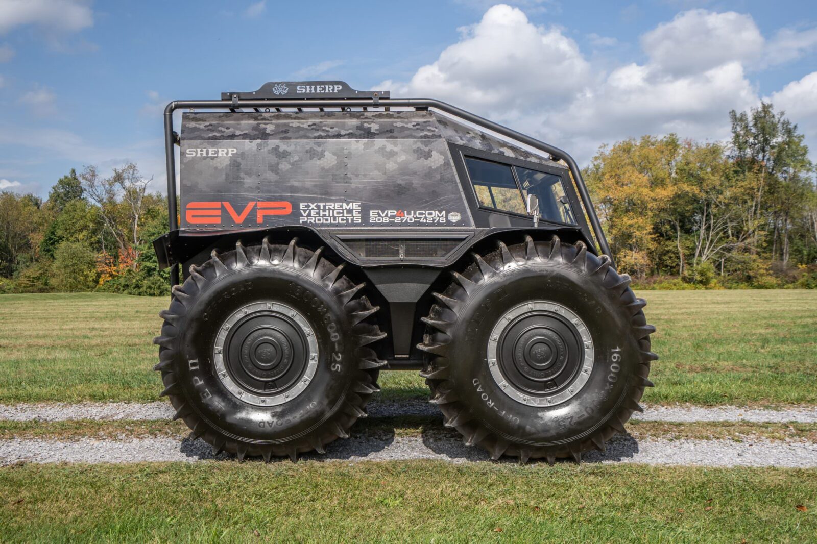 For Sale: A Quadro Sherp Pro – An Amphibious 4x4