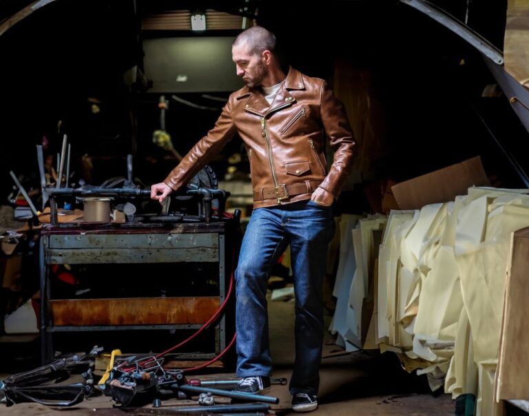 The Schott Perfecto® Horween Chromexcel Steerhide Motorcycle Jacket