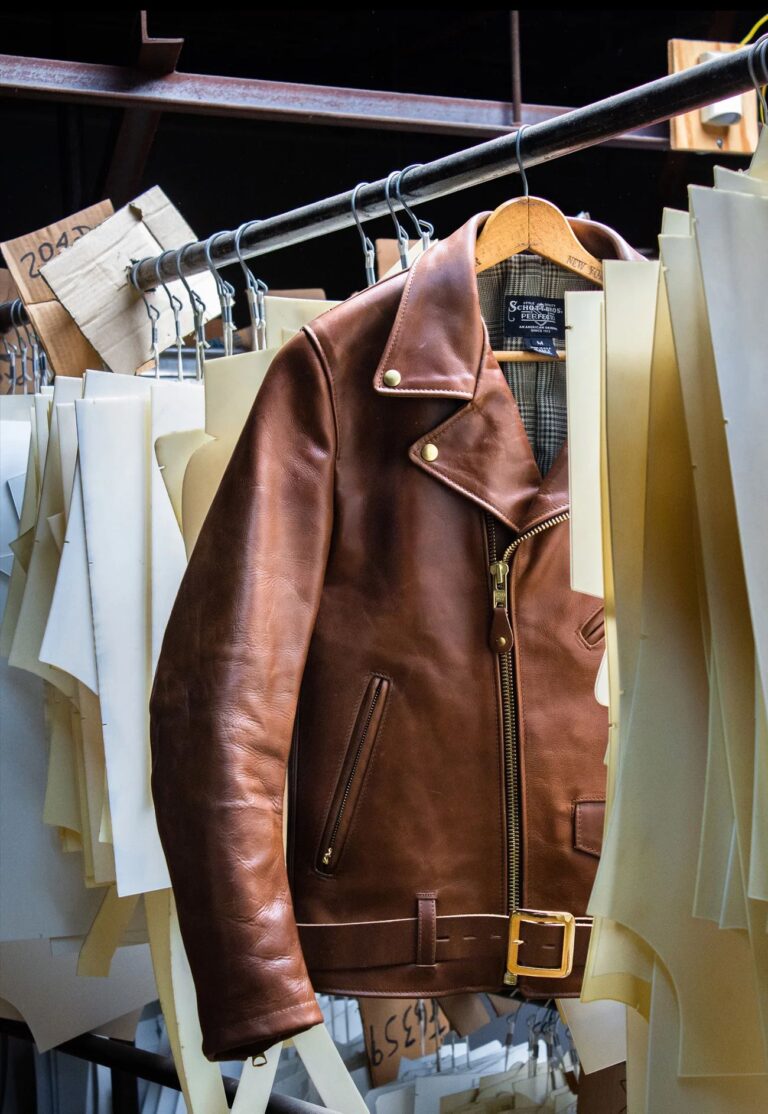 The Schott Perfecto® Horween Chromexcel Steerhide Motorcycle Jacket