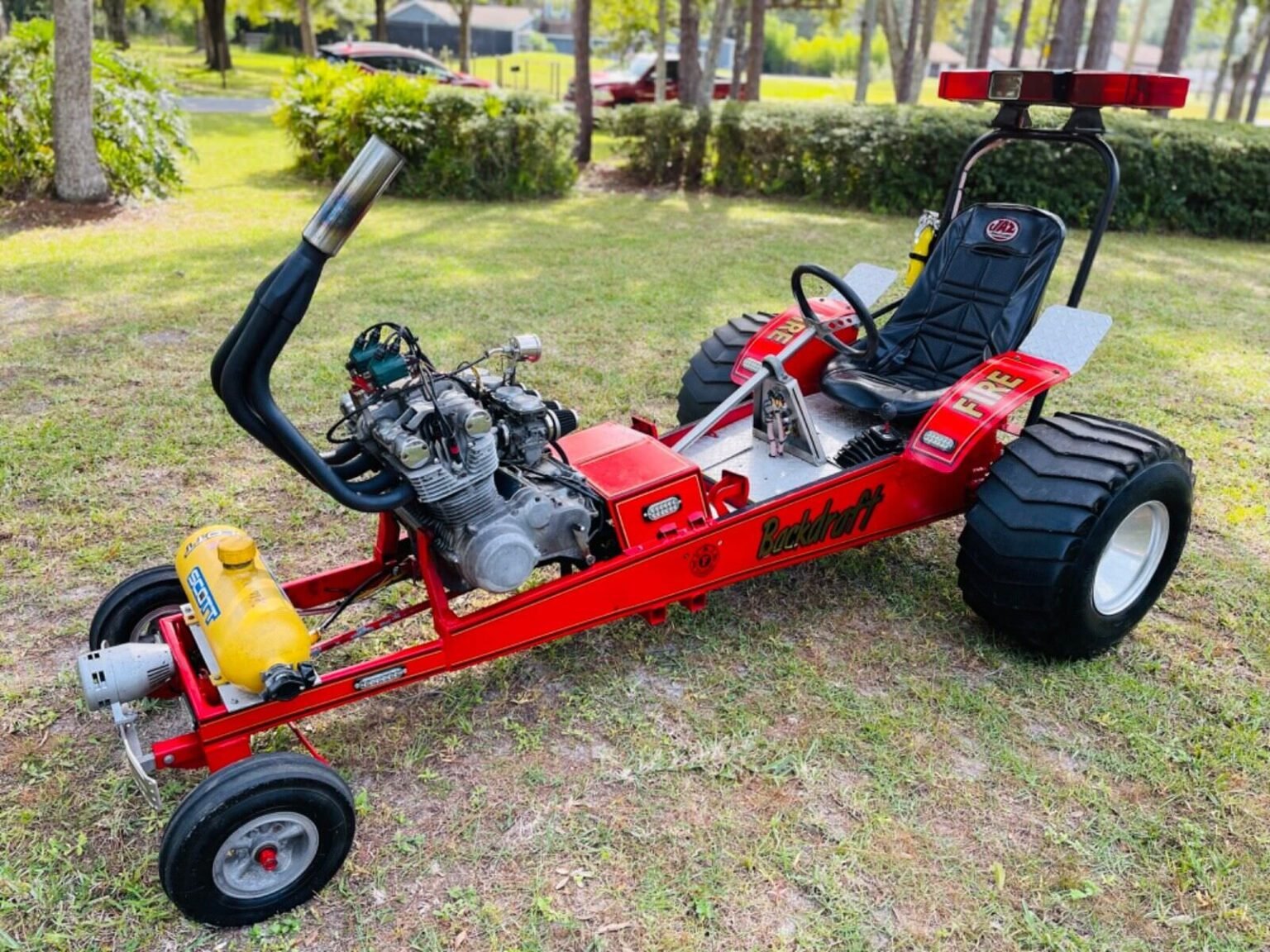 eBay Find: A Suzuki GS1000-Powered Mini Pulling Tractor