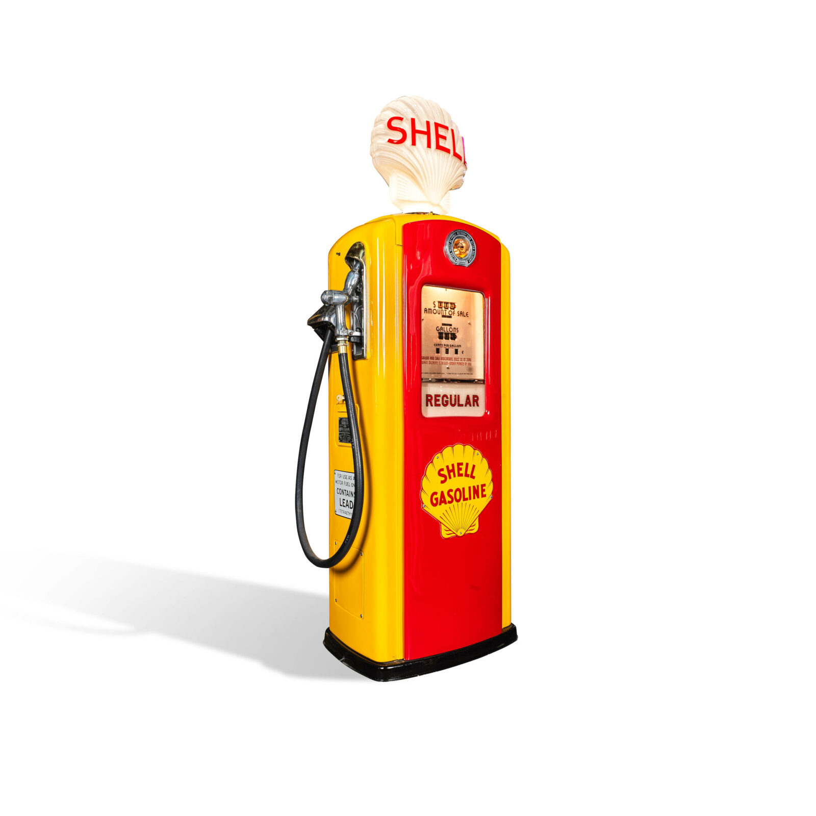 A Restored Vintage Shell Petrol Pump – Circa 1950