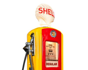 A Restored Vintage Shell Petrol Pump – Circa 1950