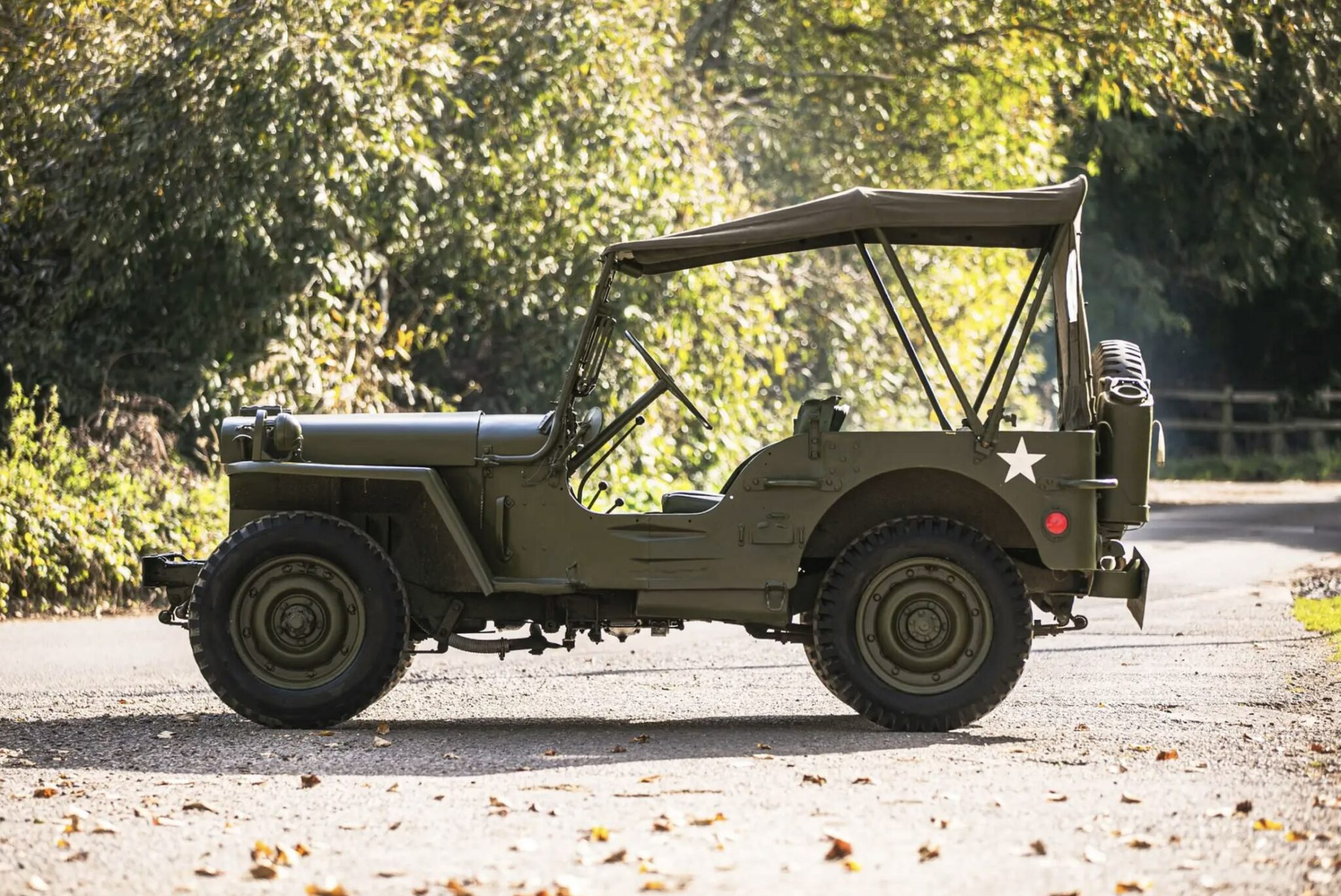 A 1944 Willys Jeep Used In "Saving Private Ryan" – $22,000+ USD