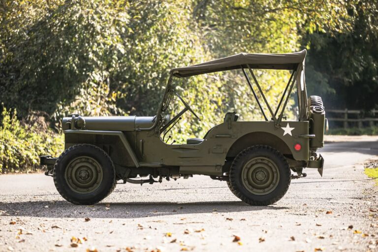 A 1944 Willys Jeep Used In "Saving Private Ryan" – $22,000+ USD