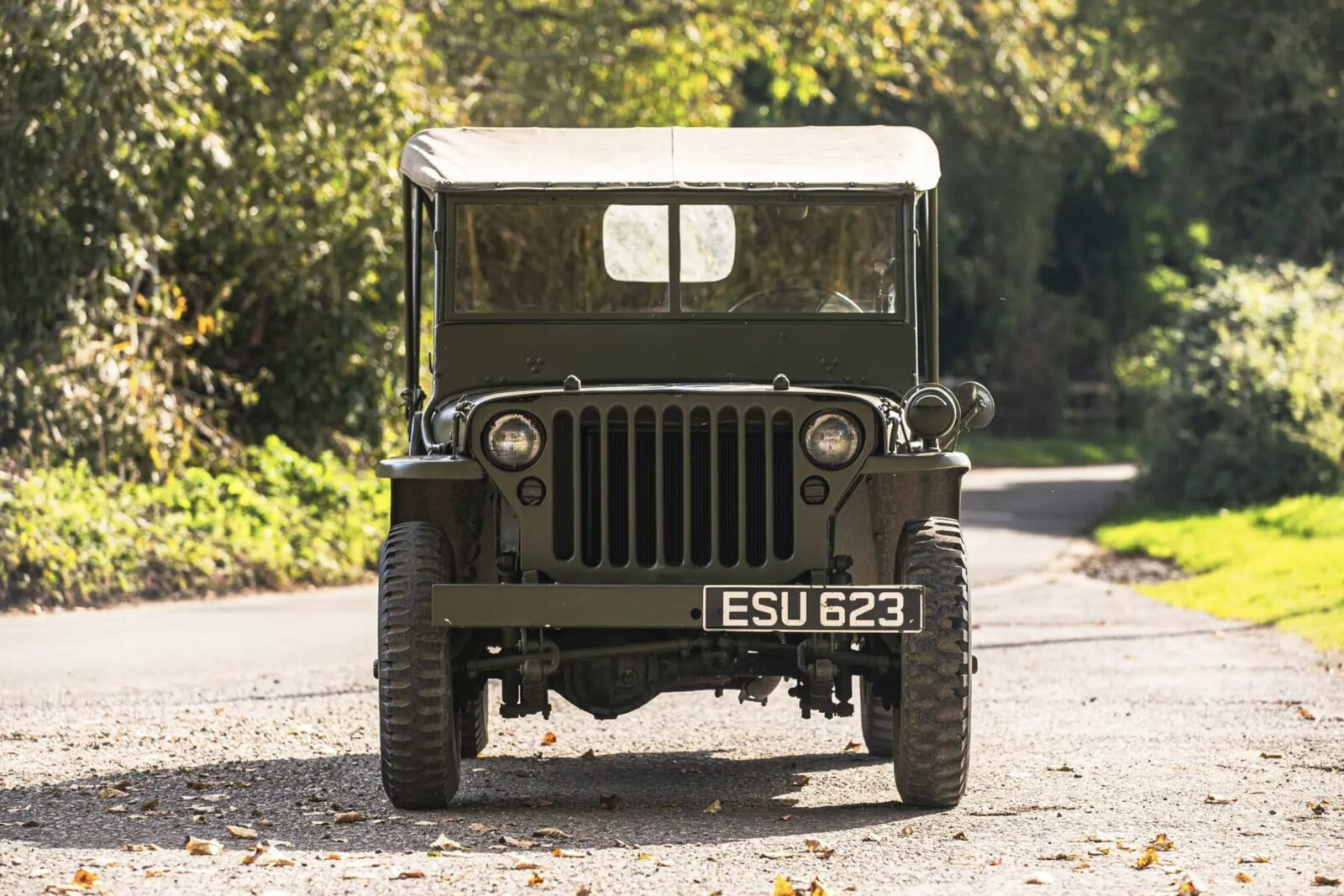 A 1944 Willys Jeep Used In "Saving Private Ryan" – $22,000+ USD