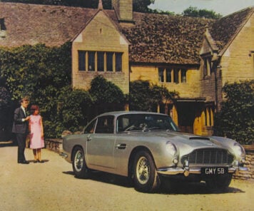 An Original Aston Martin DB5 Front End