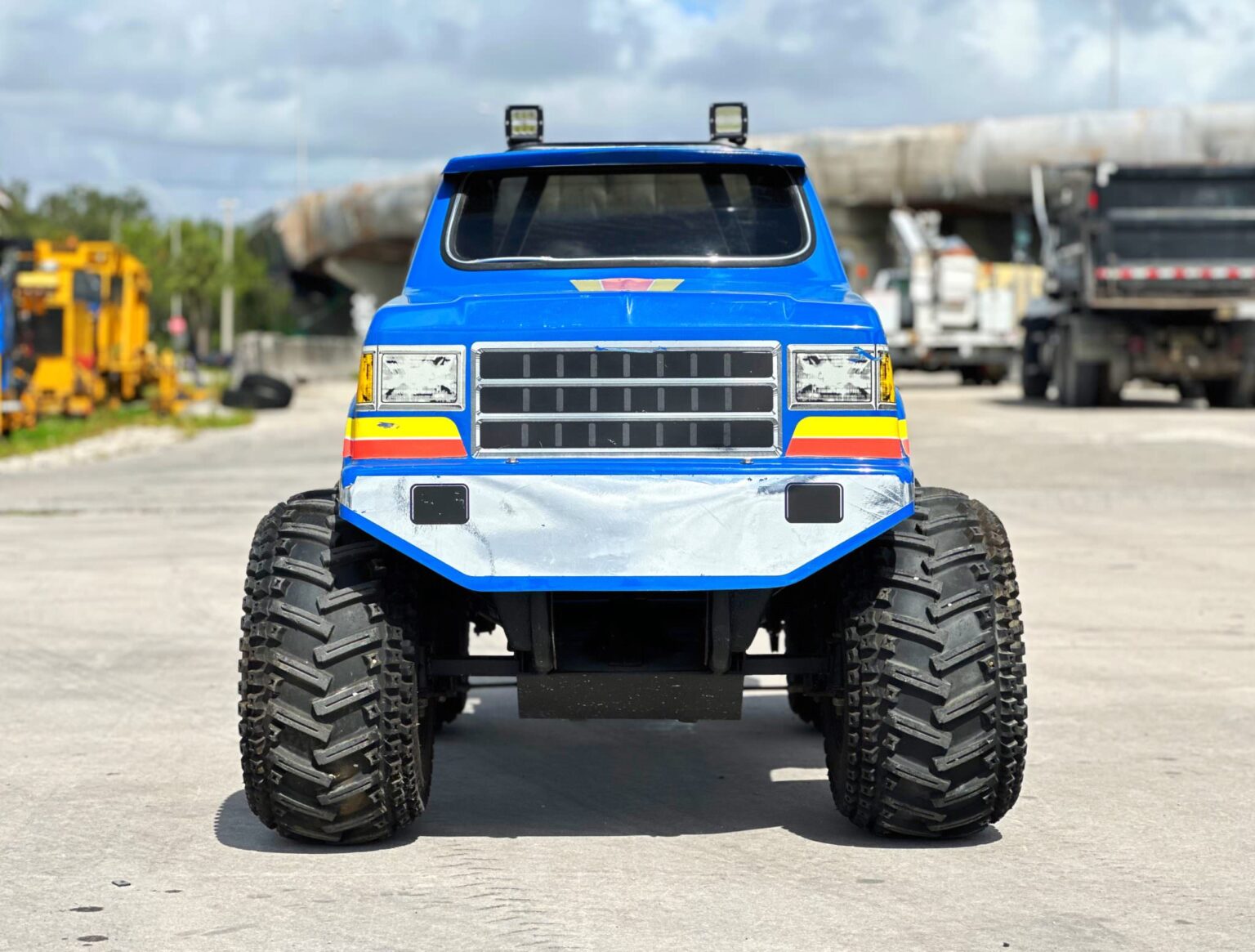 A Vintage Carter Brothers Mini-Monster Little Bigfoot Go-Kart