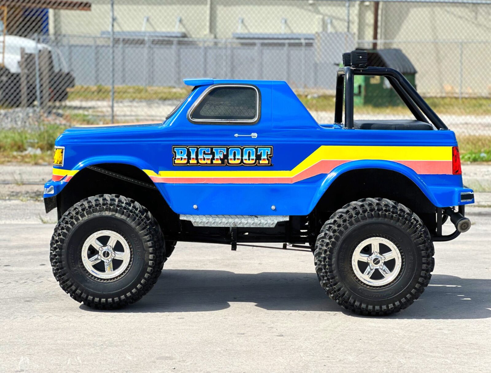 A Vintage Carter Brothers Mini-Monster Little Bigfoot Go-Kart