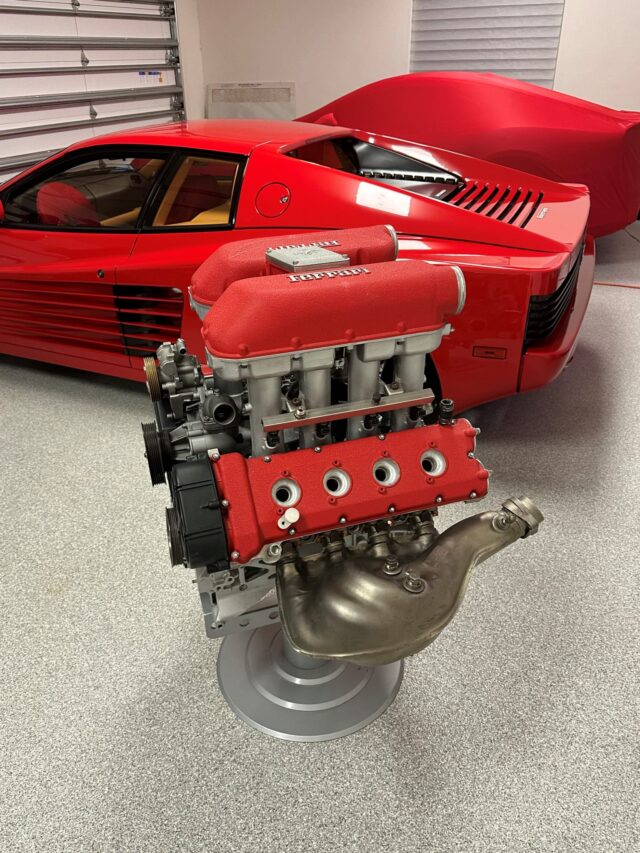 A Ferrari 360 Modena F131 V8 Display Engine
