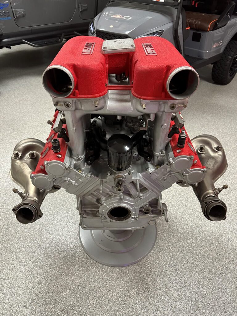 A Ferrari 360 Modena F131 V8 Display Engine