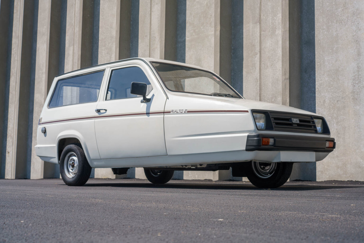 A Reliant Rialto 2 GLS Three-Wheeler In The USA