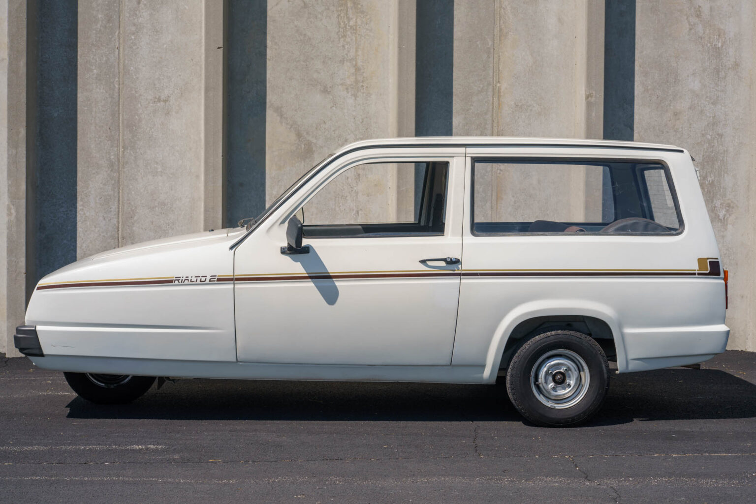 A Reliant Rialto 2 GLS Three-Wheeler In The USA