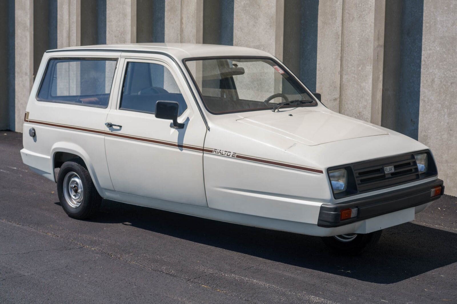 A Reliant Rialto 2 GLS Three-Wheeler In The USA
