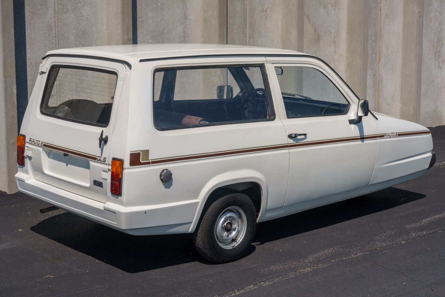 A Reliant Rialto 2 GLS Three-Wheeler In The USA