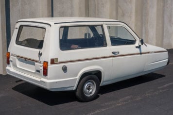 A Reliant Rialto 2 GLS Three-Wheeler In The USA
