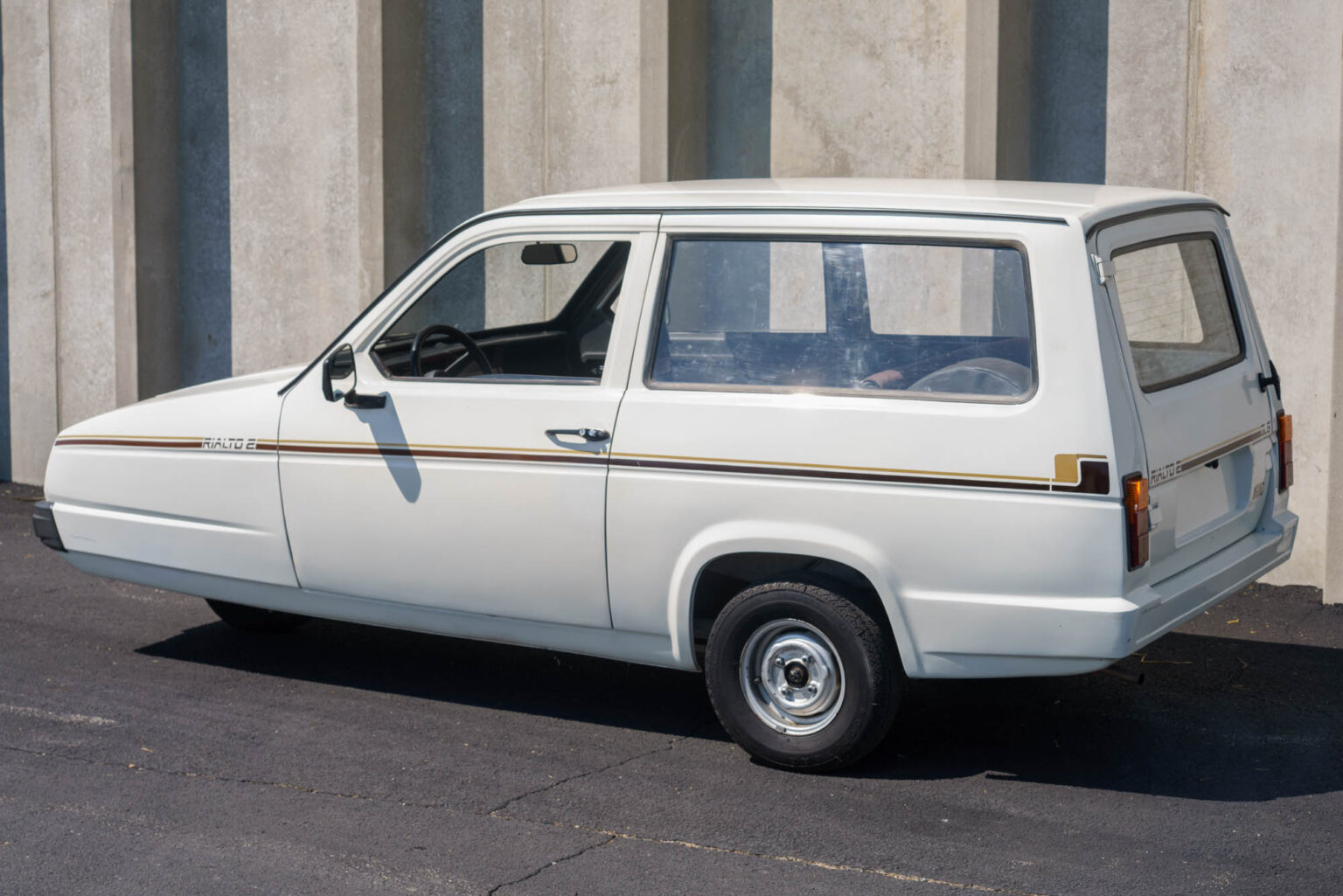 A Reliant Rialto 2 GLS Three-Wheeler In The USA