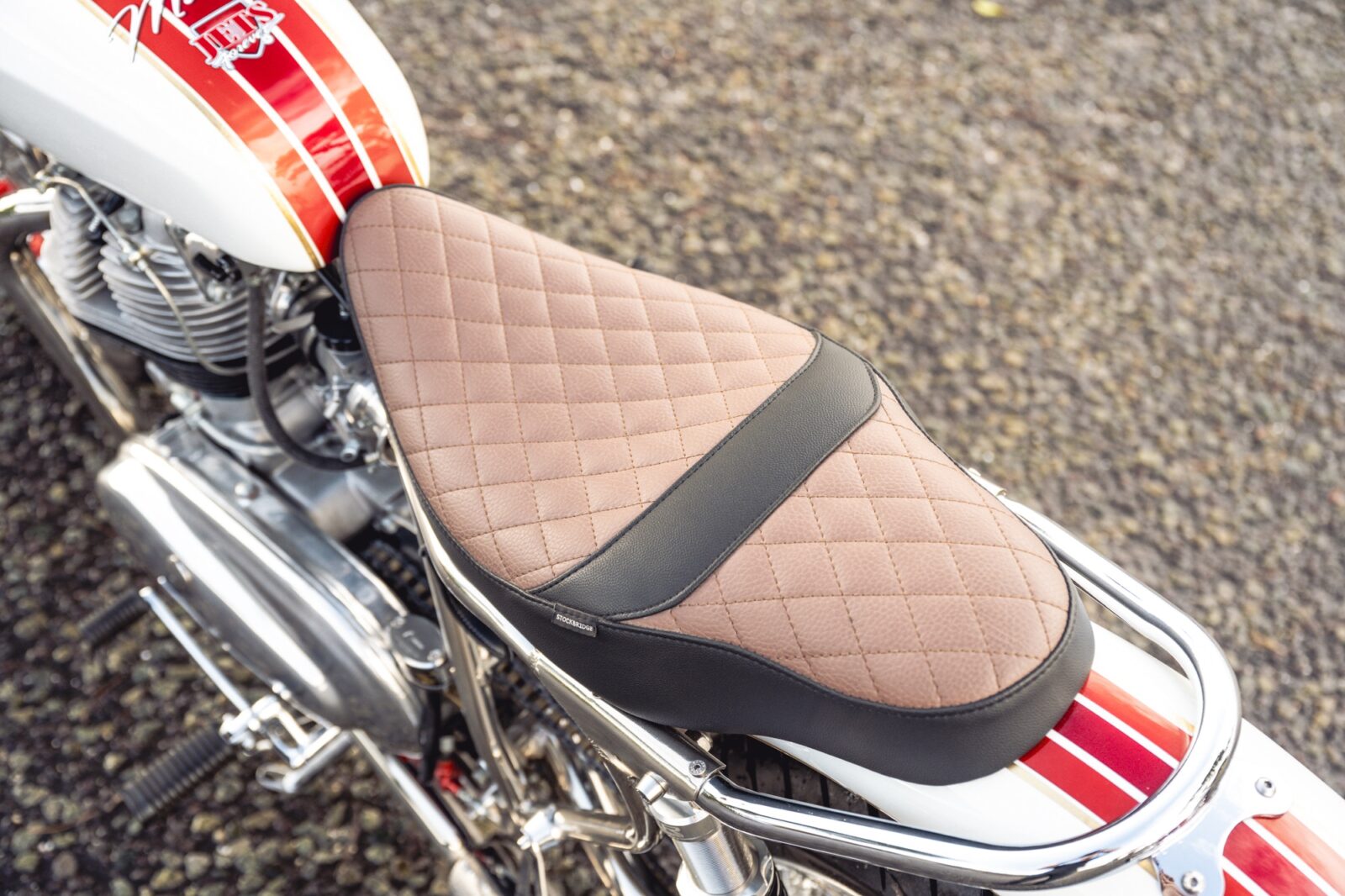 One of A Kind: A Royal Enfield Super Meteor "Desert Sled"