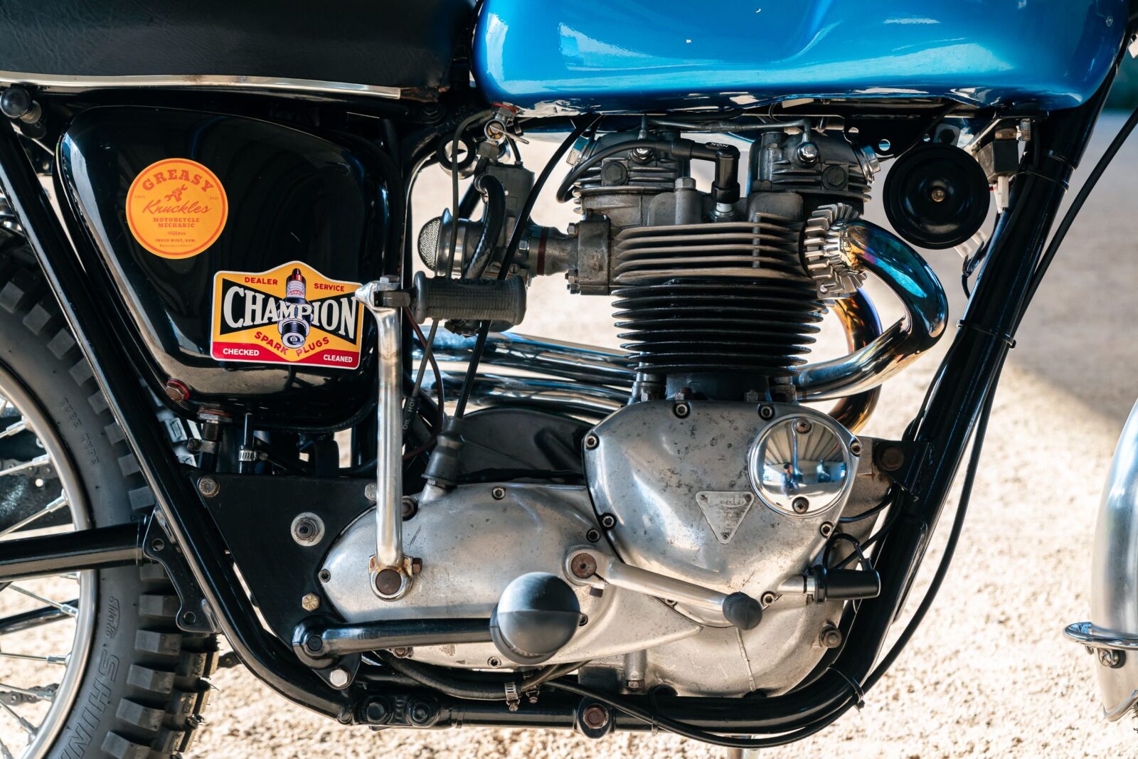 Desert Sled Perfection: A Hand-Built 1967 Triumph TR6 Trophy