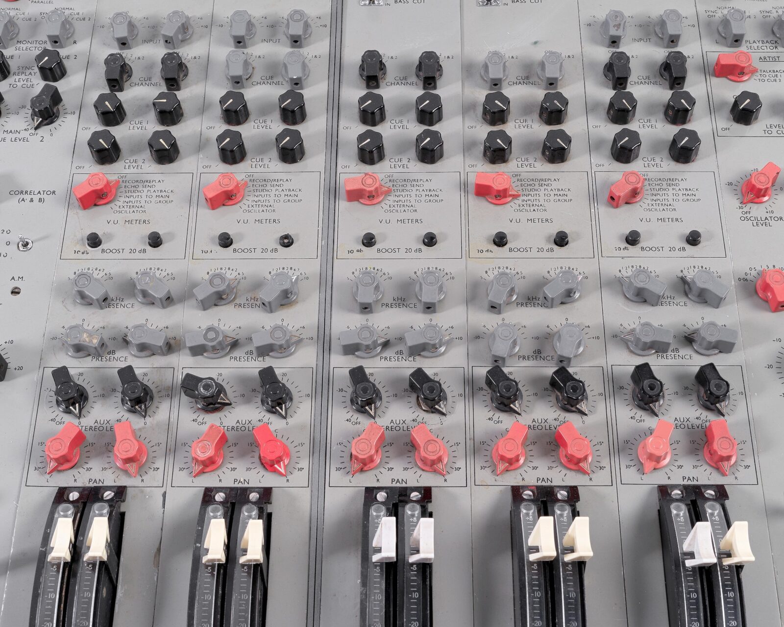 The EMI TG12345 MkI Recording Console Used By The Beatles