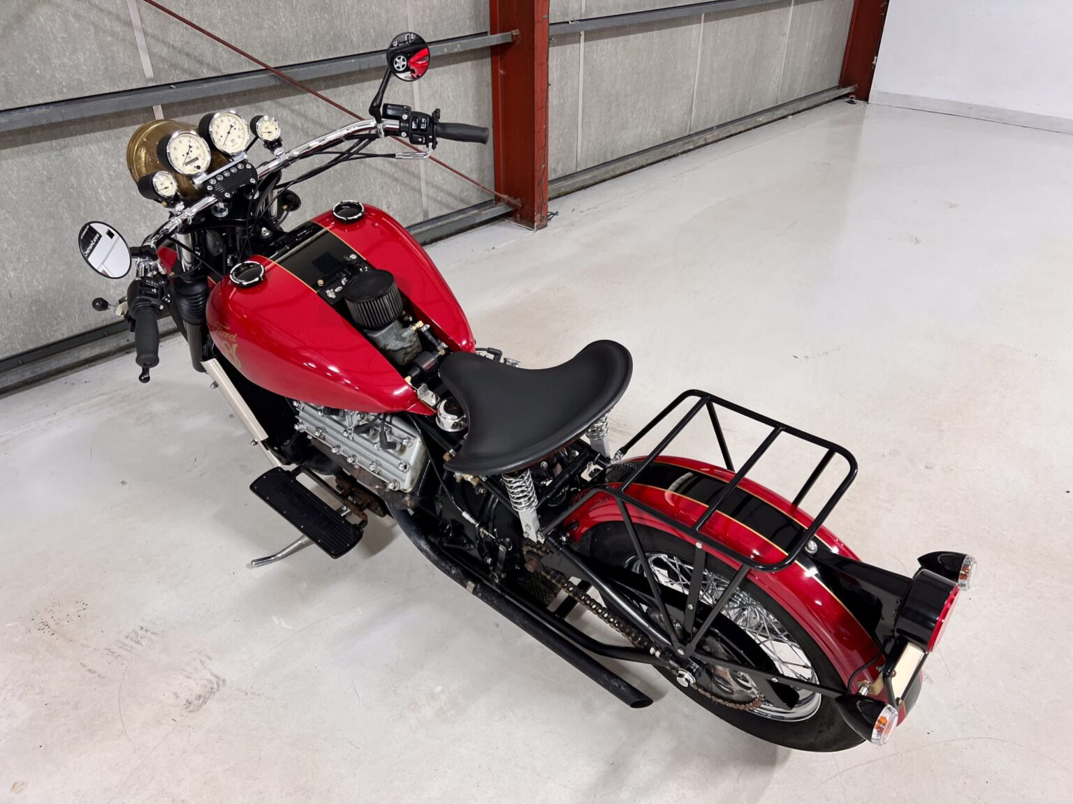 For Sale: A Ford Flathead V8 Motorcycle