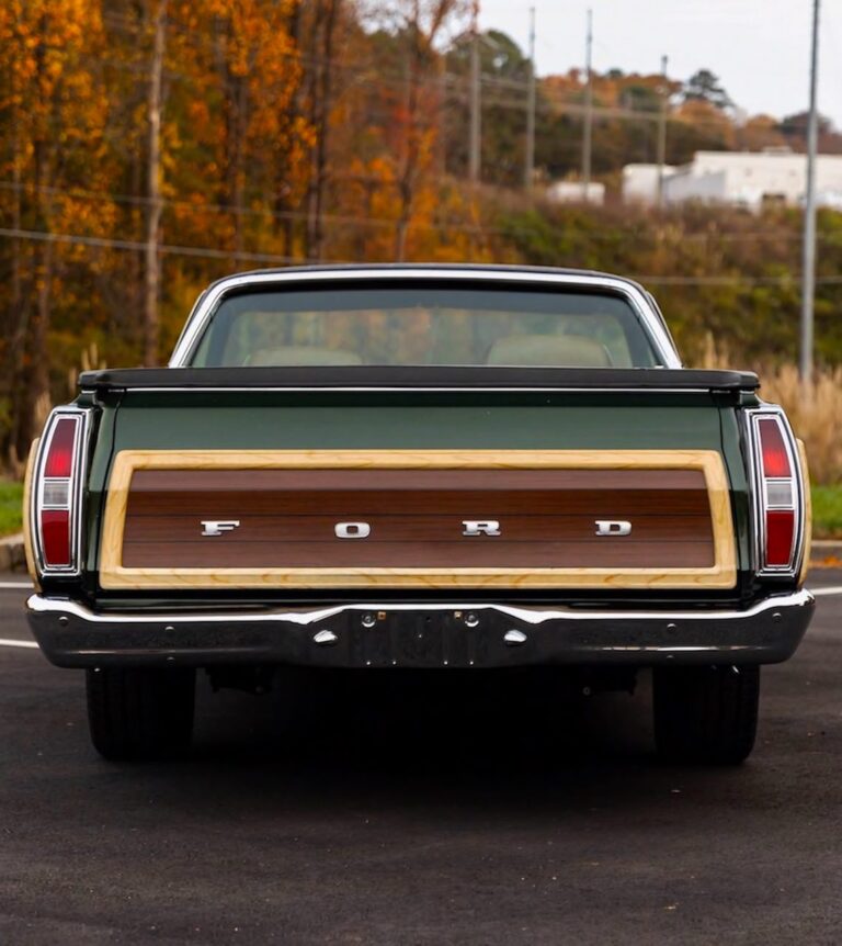 70s Icon For Sale: A 1971 Ford Ranchero Country Squire