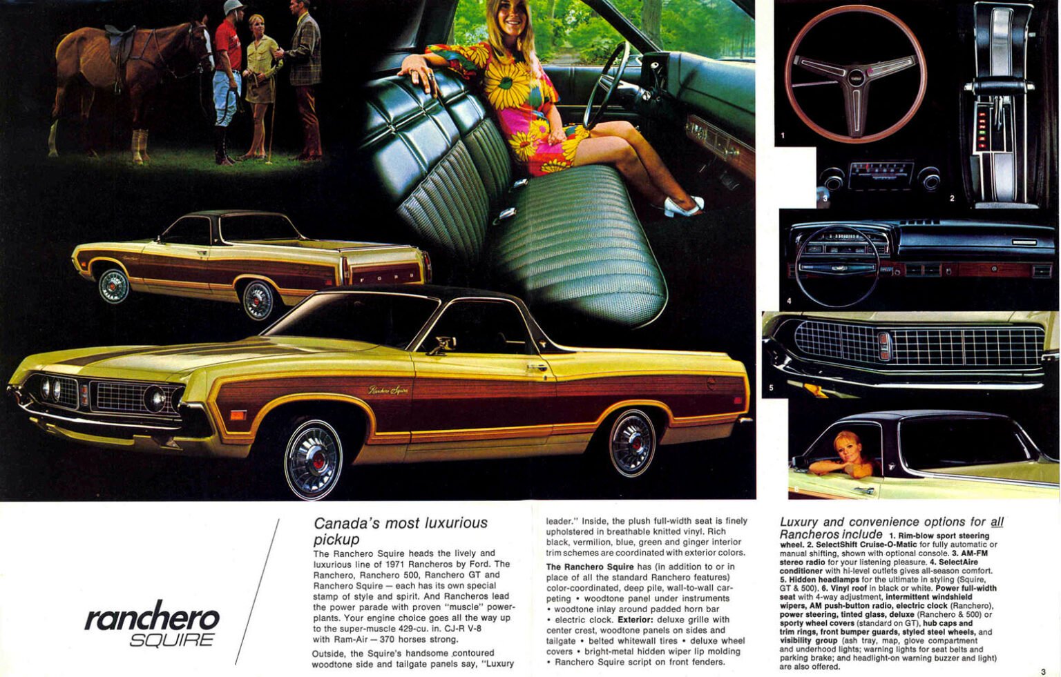 70s Icon For Sale: A 1971 Ford Ranchero Country Squire