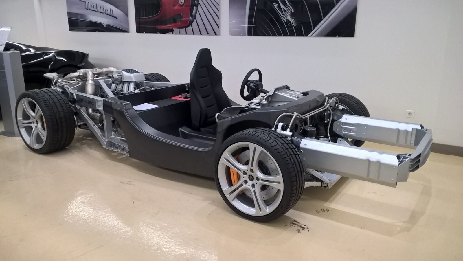 (Almost) A Supercar Go-Kart – A McLaren MP4-12C Rolling Chassis