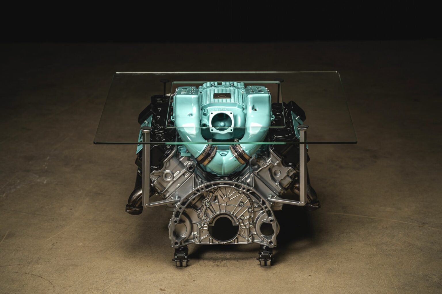 For Sale: A Mercedes-Benz AMG V8 Engine Coffee Table