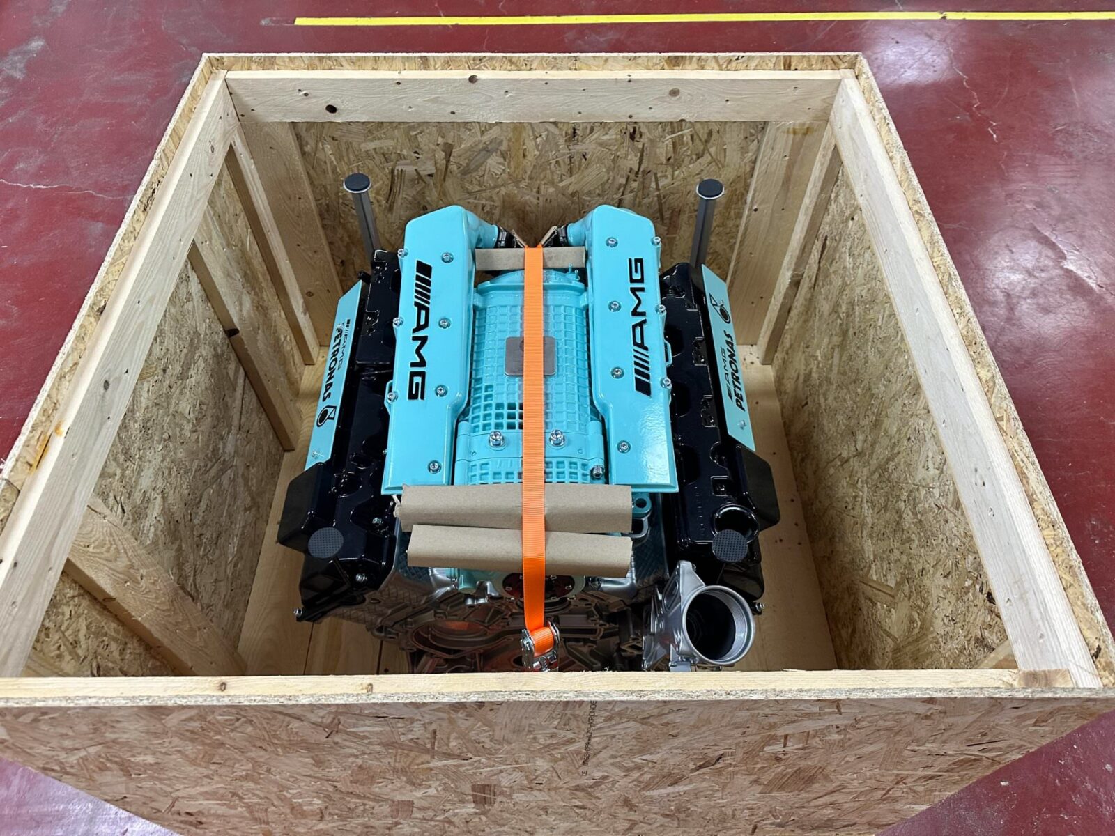 For Sale: A Mercedes-Benz AMG V8 Engine Coffee Table