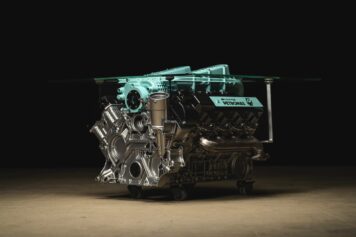 For Sale: A Mercedes-Benz AMG V8 Engine Coffee Table