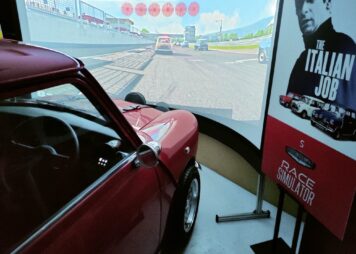 "The Italian Job" – A Mini Cooper Racing Simulator