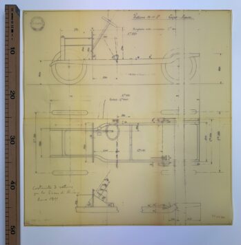A Fascinating Set Of Vintage Alfa Romeo Factory Blueprints