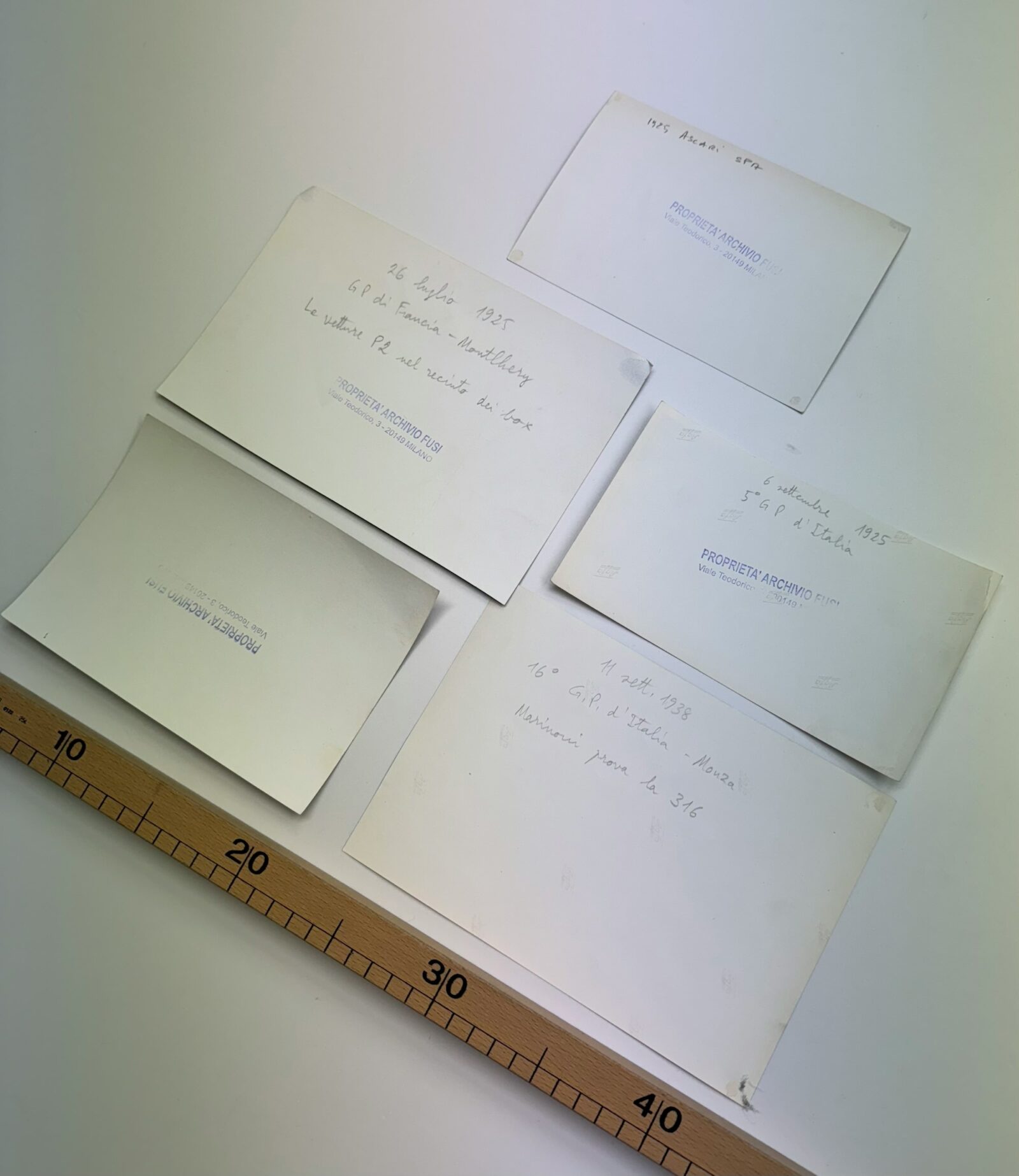 A Fascinating Set Of Vintage Alfa Romeo Factory Blueprints